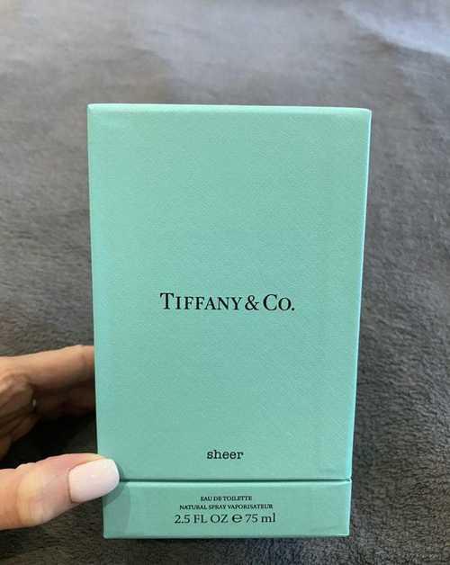 Туалетная вода tiffany & CO Tiffany Sheer 75 мл