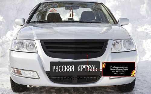 Решётка радиатора с сеткой Nissan Almera 2007-2012