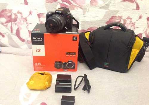 Зеркальная фотокамера Sony SLT-A35