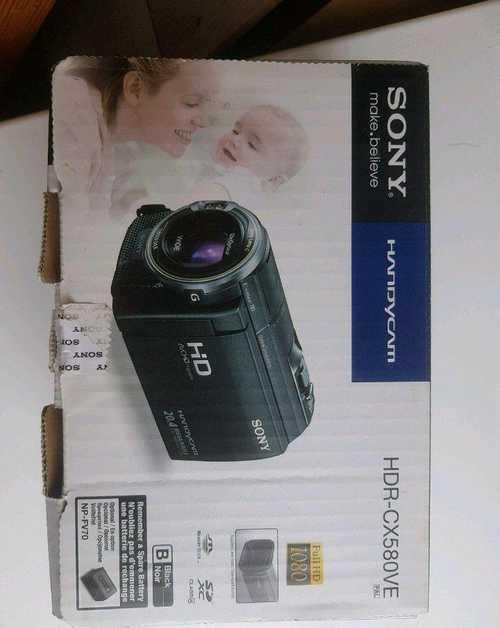 Видеокамера sony hdr-cx580ve