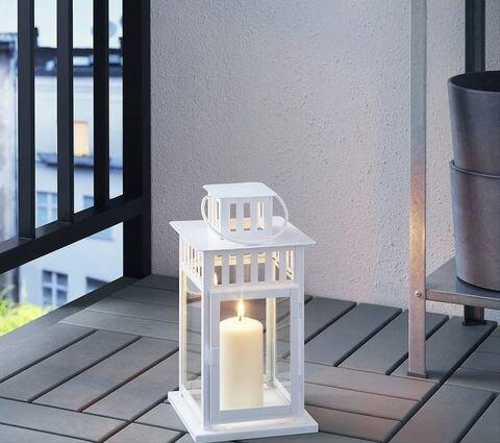 Новый фонарь для формовой свечи IKEA