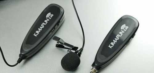 Беспроводная петличка - микрофон Kimafun G130