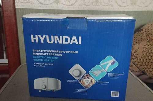 Электрический проточный водонагреватель Hyundai