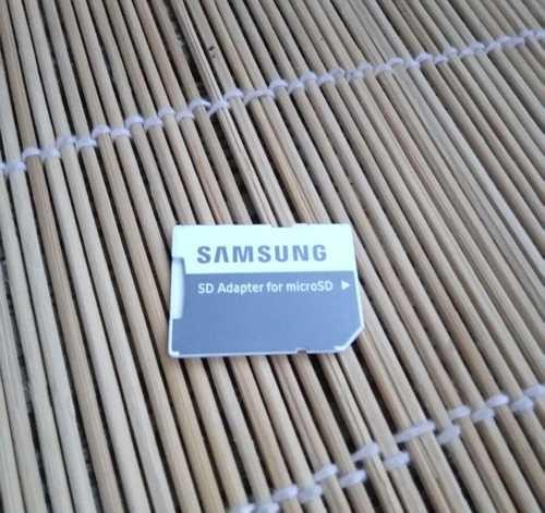 Переходник, адаптер с microSD на SD, Samsung