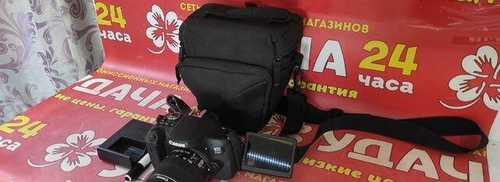 Фотоаппарат зеркальный Canon EOS750D с сумкой