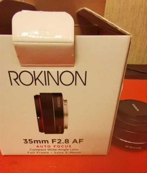 Объектив Rokinon Samyang AF 35mm F2.8 для Sony FE