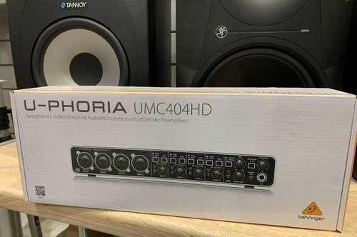 Внешняя звуковая карта Behringer UMC404HD