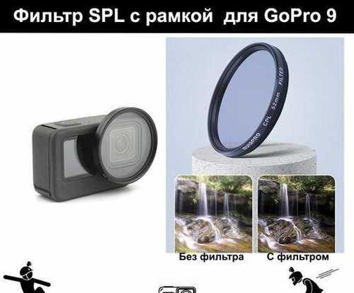 Фильтр SPL с рамкой для GoPro 9