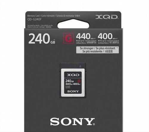 Карта памяти XQD Sony 240GB 440R/400W