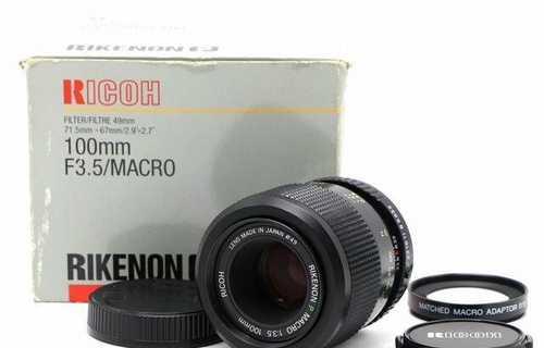 Ricoh Rikenon P 100mm f/3.5 в упаковке