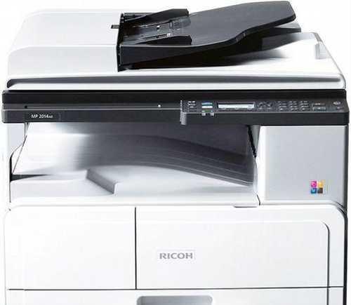 Мфу лазерный Ricoh MP 2014AD, A3, лазерный, серый