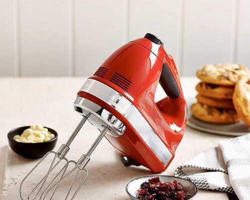 Новый ручной миксер KitchenAid Empire Red (красный