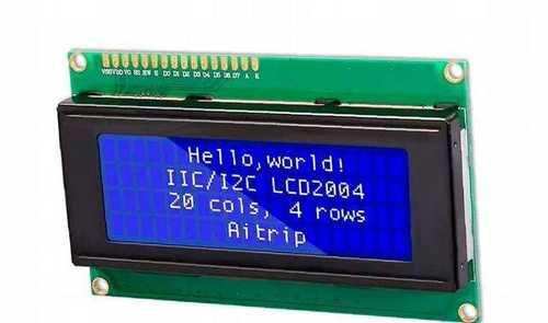 Символьный дисплей LCD2004 IIC/I2C
