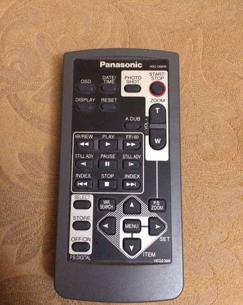 Пульт Panasonic для видеокамер