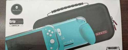 Чехол с грипом skull &. co для switch lite