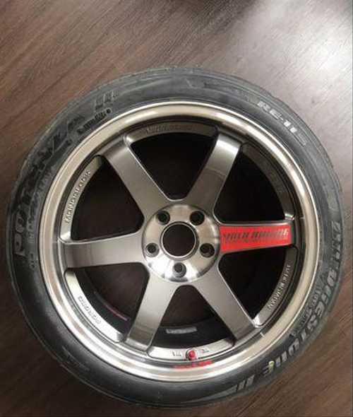 Rays TE37 SL 18x9.5J +22 5/114.3 на сликах Bridges | Festima.Ru - Мониторинг объявлений