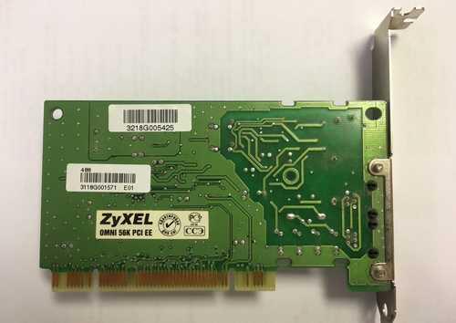 Модем факс Zyxel Omni 56 PCI EE