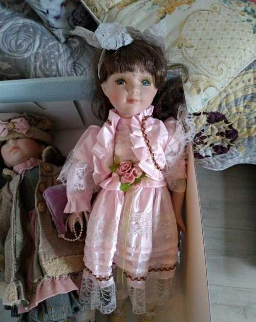 Кукла фарфоровая 16 дюймов
