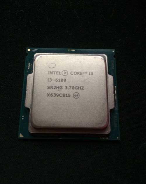 Процессор Intel Core i3-6100 3.70 GHZ LGA1151