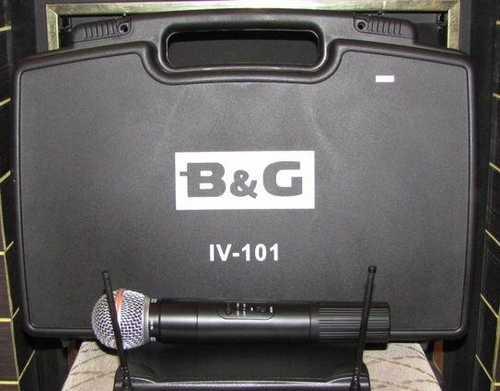Микрофон BG IV-101 вокальный радио Pro Новый