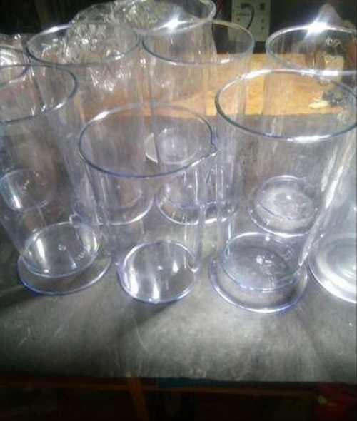 Пластиковые мерные стаканы 600-800 мл