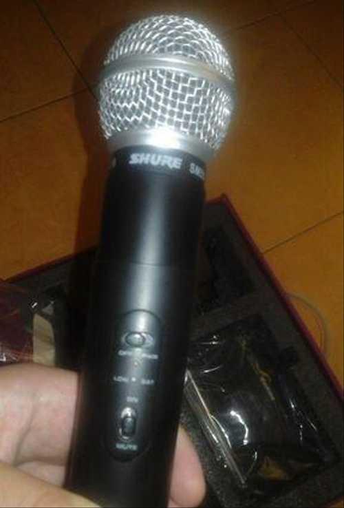 Радиомикрофон Shure SM-58