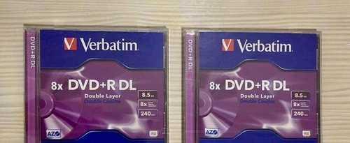 Диск Болванка Verbatim DVD+R DL 8.5GB