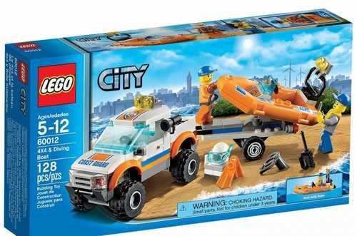 Lego City 60012 Внедорожник и катер водолазов