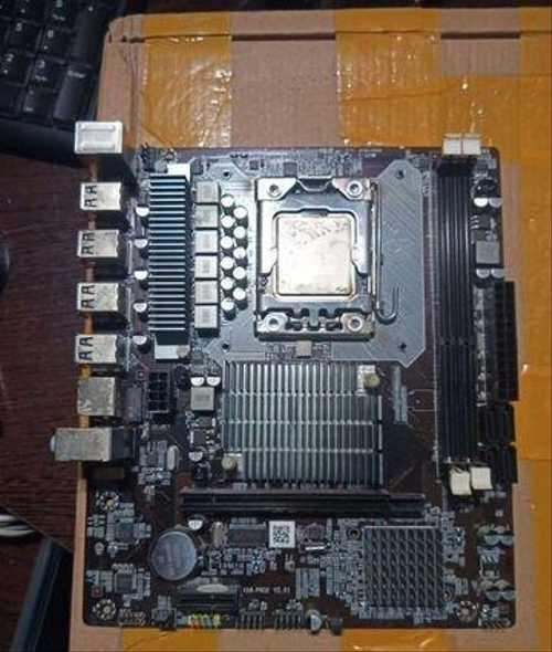 Материнская плата Koloe X58 + Intel Xeon X5660