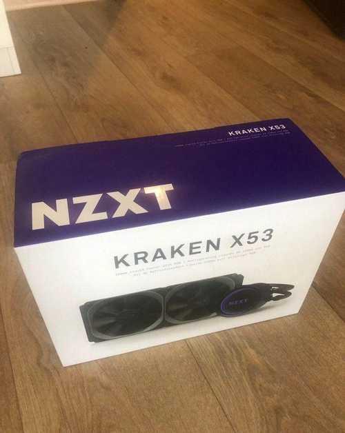 Система жидкостного охлаждения сжо nzxt Kraken X53