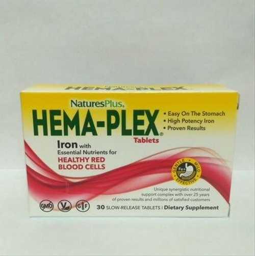 Hema plex iron. Hema Plex 30 таблеток. Nature's Plus Hema-Plex Iron 30. БАД железо Хема Плекс. Хелатное железо Hema Plex.