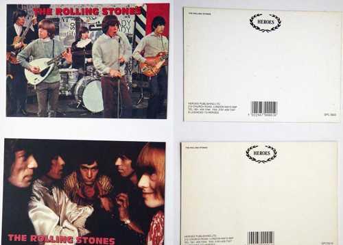 Набор открыток группа The Rolling Stones (21 шт.)