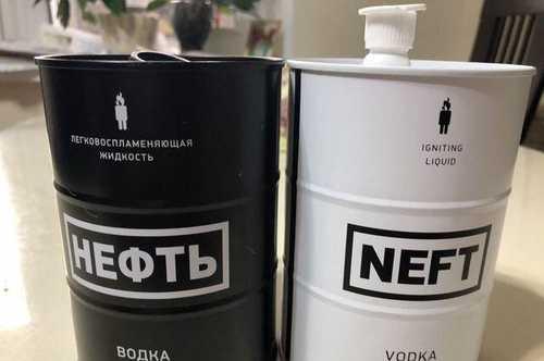 Банка из под водки «Нефть»