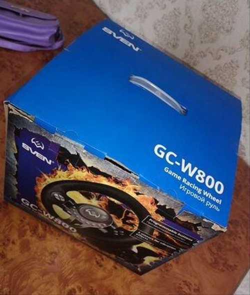 Игровой руль Game Racing Wheel GC-W800