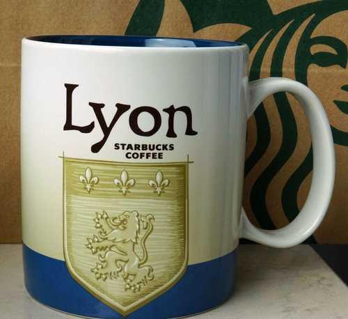 Кружка большая Starbucks Mug Lyon Лион 473мл