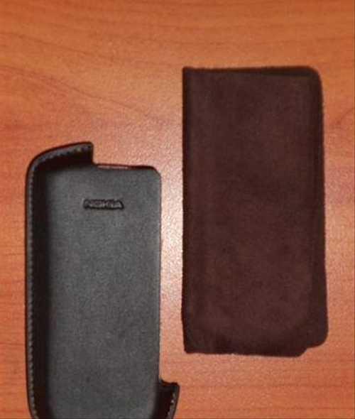 Новый оригинальный кожаный чехол на Nokia 8800