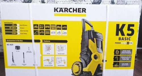 Мойка Karcher к5 basic запечатанная