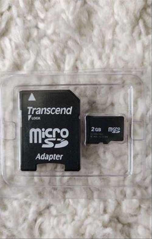 Адаптер MicroSD + карта