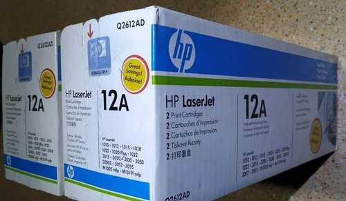 Новый картридж HP laserjet 12A (q2612a)