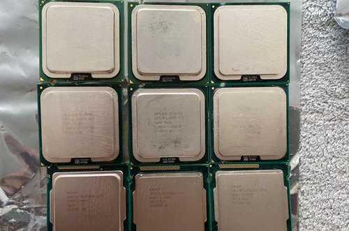 Процессоры Intel Celeron Pentium