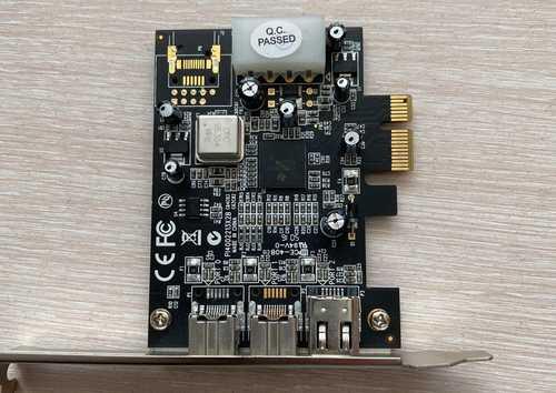 Контроллеры FireWire контроллер St-Lab PCI-E ieee1