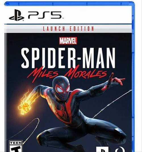 Spider man Майлз Моралес PS5