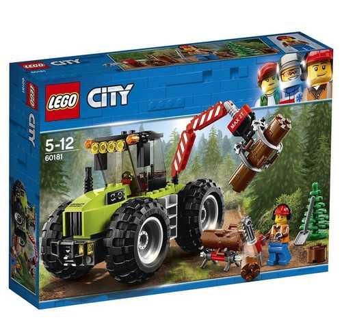 Lego City Лего 60181 Лесной трактор, новый