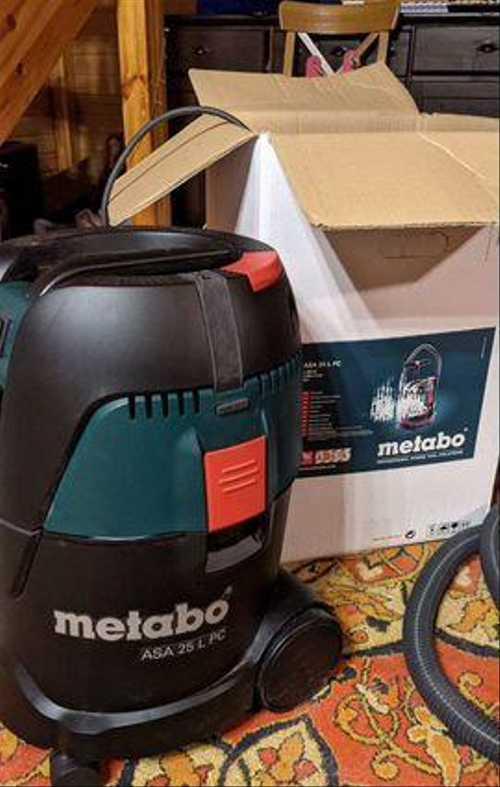 Промышленный пылесос Metabo ASA 25l PC