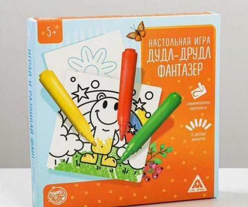 Настольная игра «Дудл-друдл. Фантазёр», 5+ (арт: 4