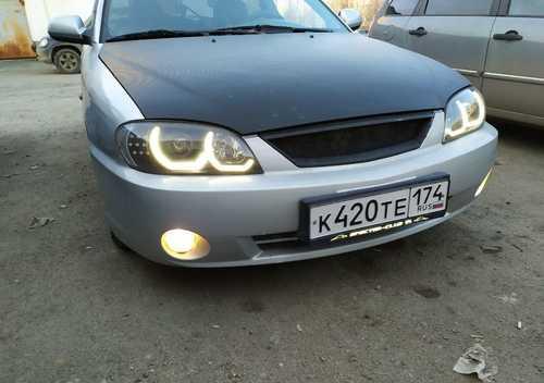 kia spectra линзы