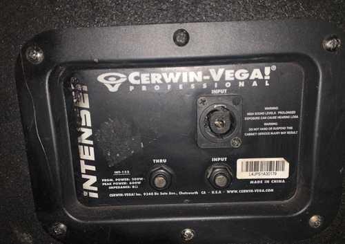 Cerwin-vega INT-152