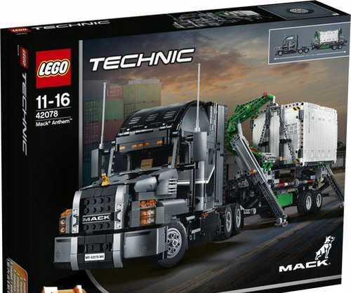 Lego Technic Лего 42078 Грузовик mack, новый