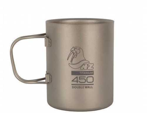 Титановая термокружка NZ Ti Double Wall Mug 450 ml