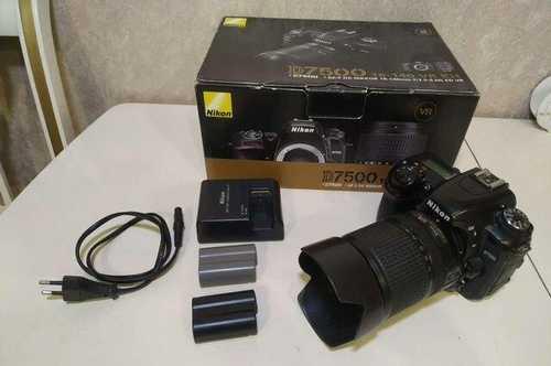 Фотоаппарат Nikon D7500 + Nikkor 18-140 mm